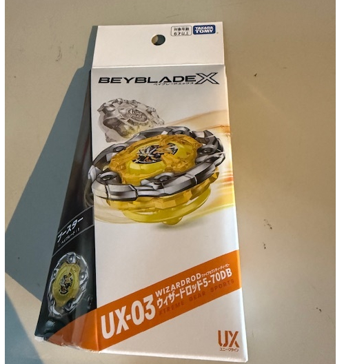 BEYBLADE X UX-03 Booster Wizard Rod 5-70DB | Shopee Malaysia
