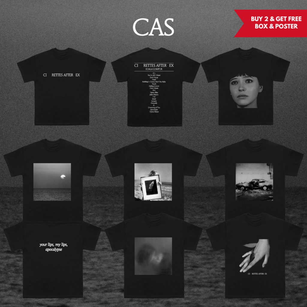 CAS X's World Tour 2025 Oversize Shirt Merchandise by Undercroft ...