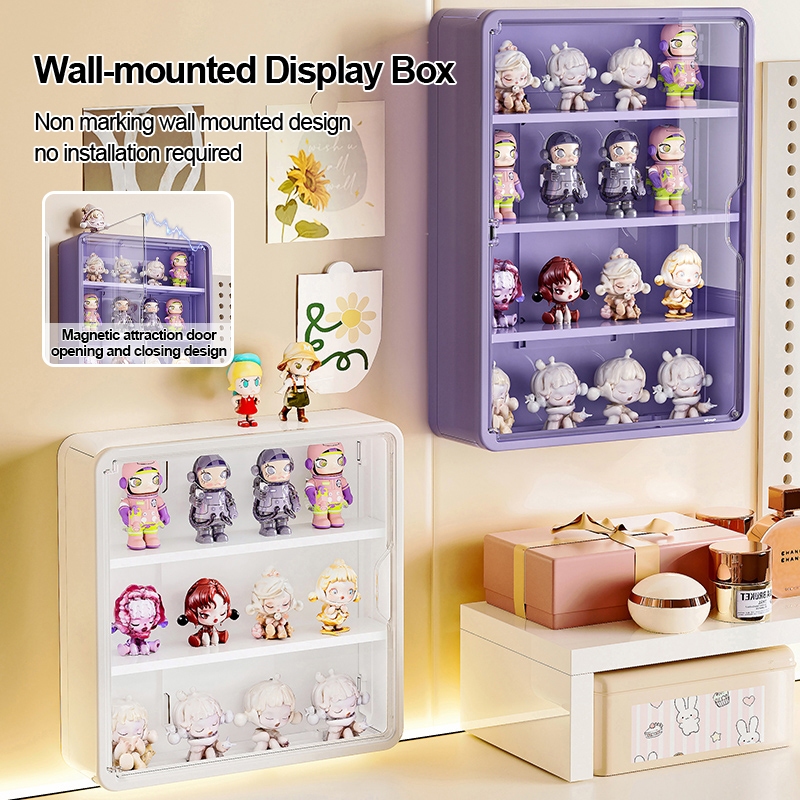 【yobox mall】Kotak Paparan Kotak Penyimpanan Paparan Mainan Anak Patung ...