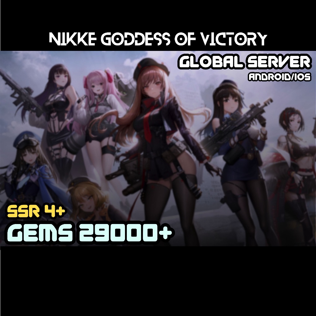 🤍Victory Goddess Of:Nikke PC Game merchandise special event anime game ...