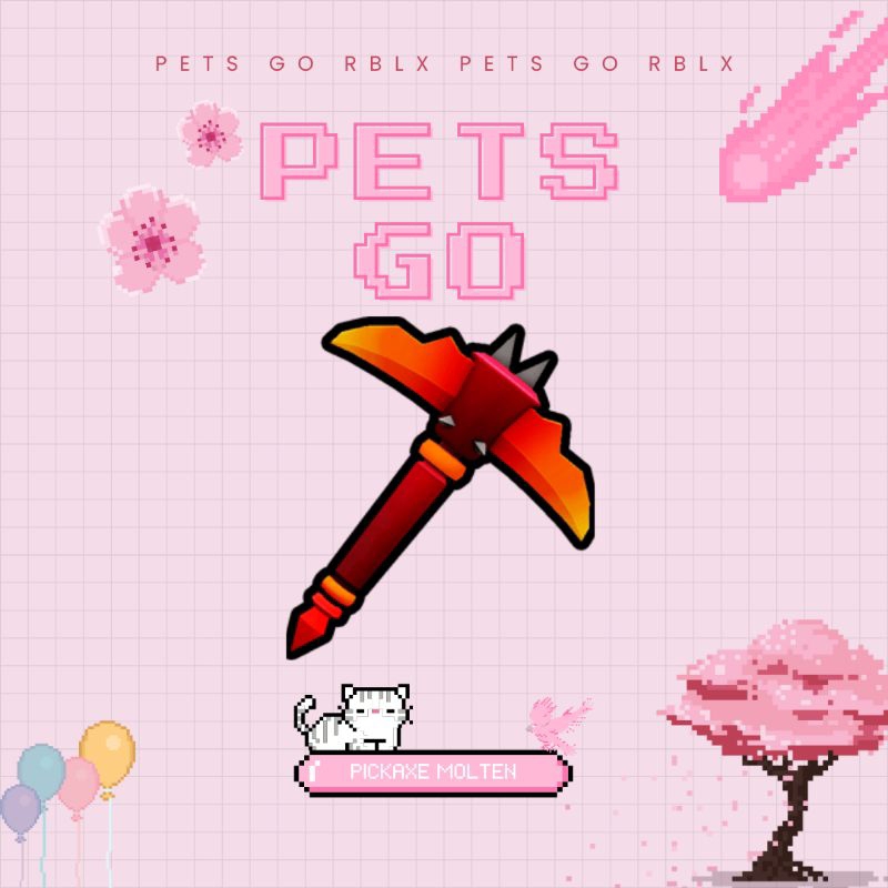 Molten Pickaxe (pets go) for pc games | Shopee Malaysia