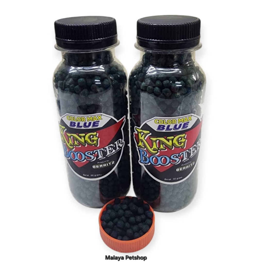 Pellet King Booster Blue 60 gram by Berritz Mifada (Sesuai untuk andrao ...