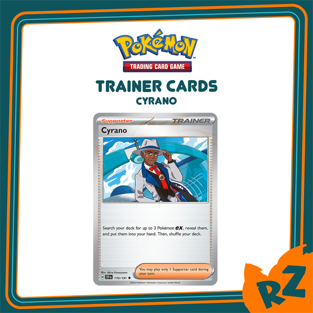 [Original] Pokemon TCG Card Cyrano Reverse Holo Supporter Trainer ...