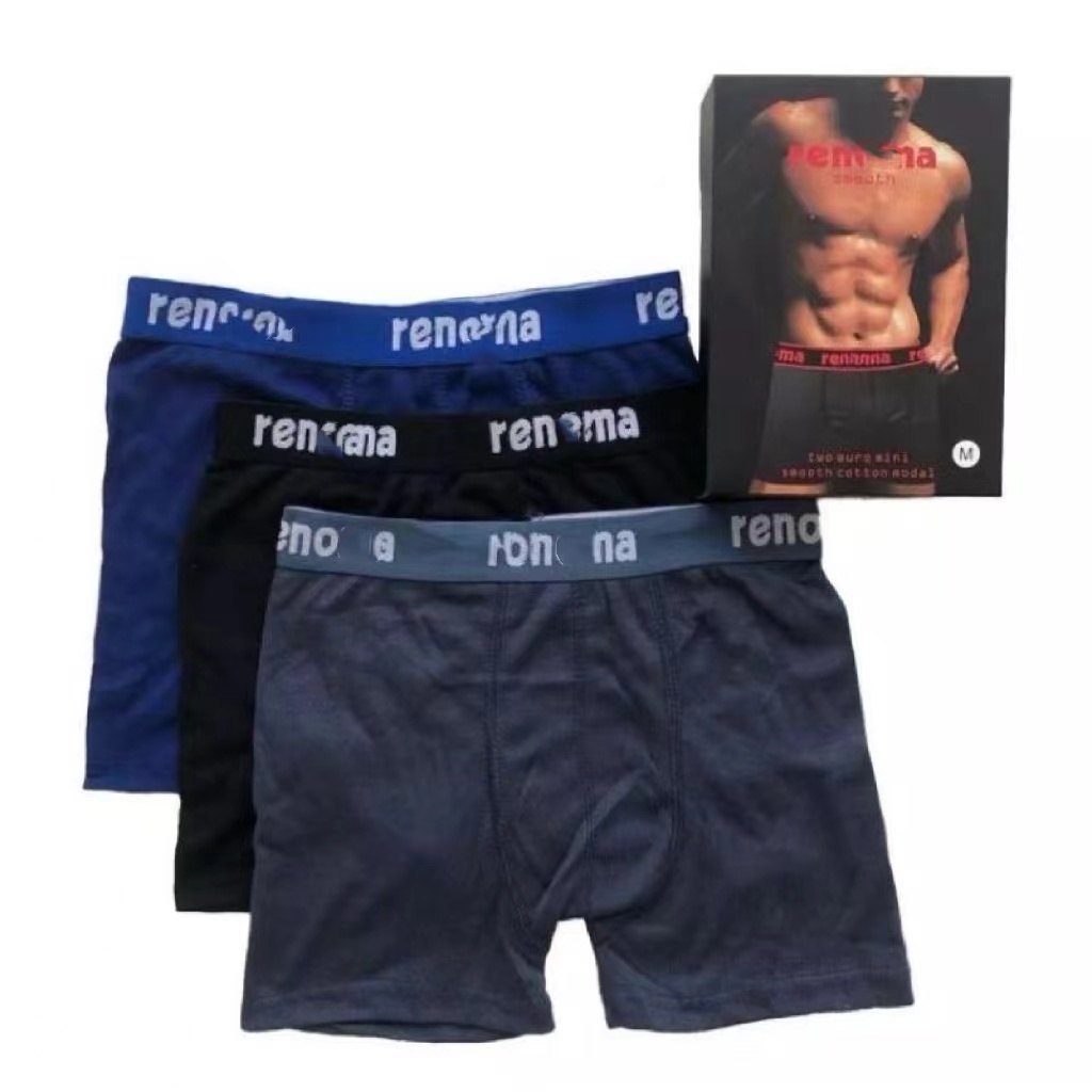 [3 PCS] Seluar Dalam Lelaki/ Men Boxer Underwear/ Spender Lelaki Dewasa ...