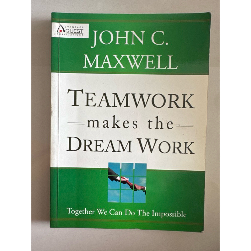 Teamwork makes the Dream Work | John C Maxwell | Shopee Malaysia