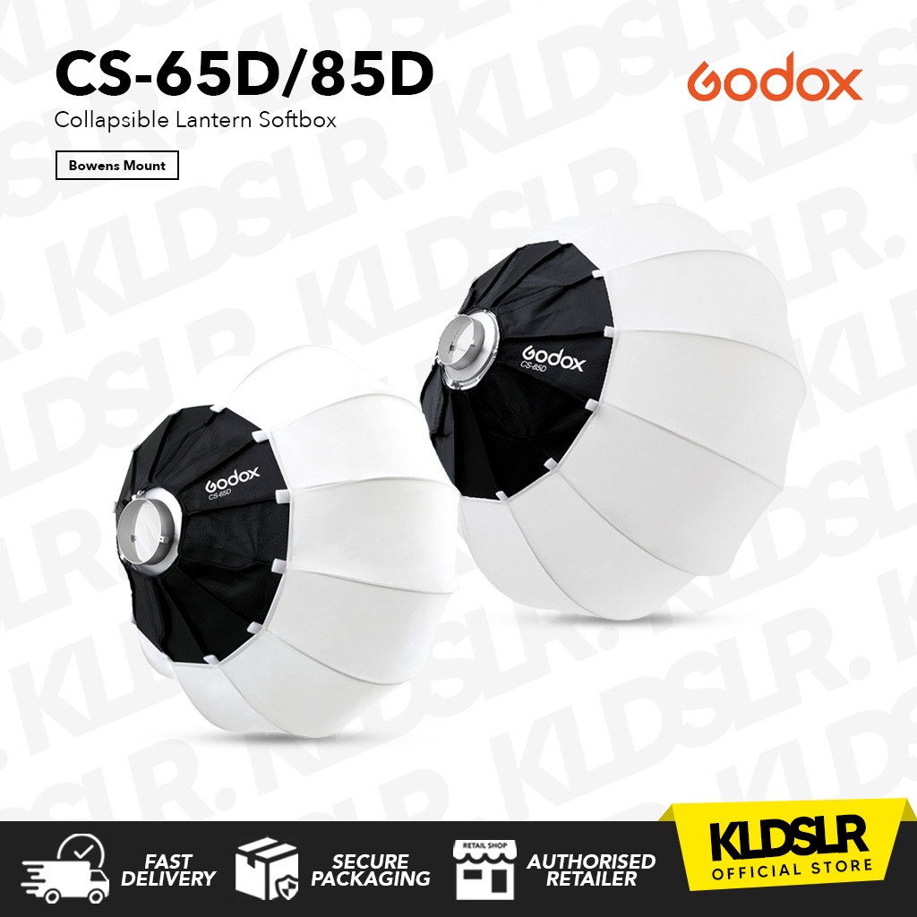 Godox Collapsible Lantern Softbox CS-65D/ CS65D/ CS65 (65cm)/ CS-85D ...