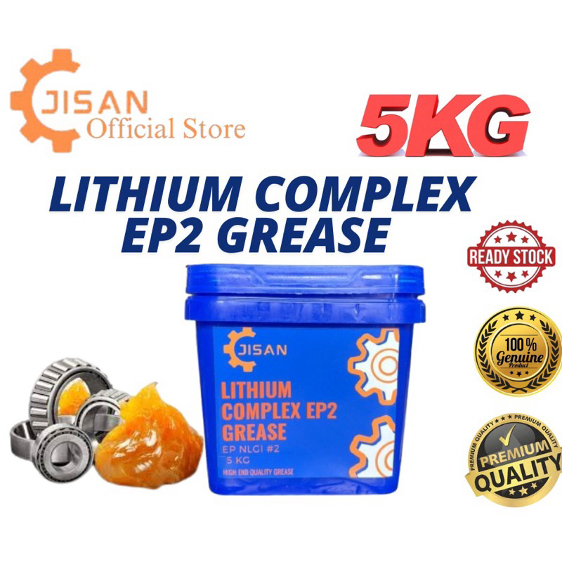 Jisan Lithium Complex EP2 Grease 5kg | Shopee Malaysia
