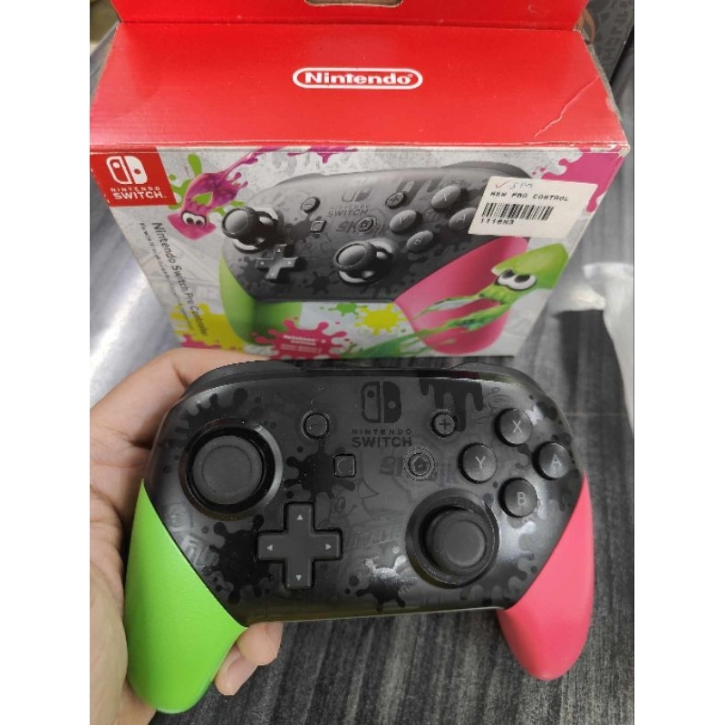Nintendo switch pro controller Splatoon 2 edition | Shopee Malaysia