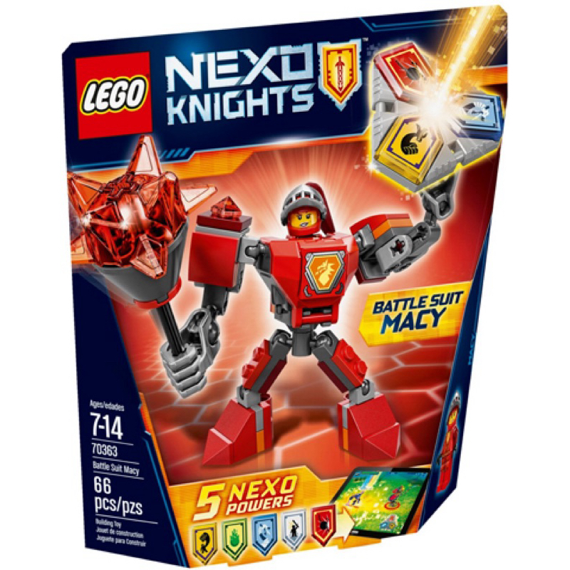 Retired Lego NEXO KNIGHT 70363 Battle Suit Macy | Shopee Malaysia