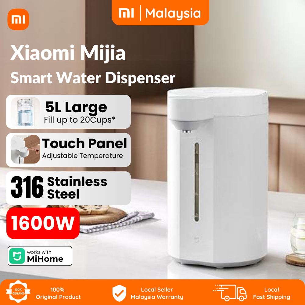 Xiaomi Mijia Smart Electric Boiling Thermos Bottle Kettle 5L Instant ...