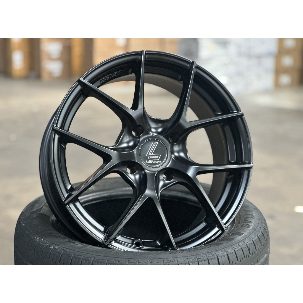 NEW 16X7J Lenso Jager Dyna Rim (set of 4) Black 4X114.3 for Persona Saga Iriz Satria Neo Grand ...