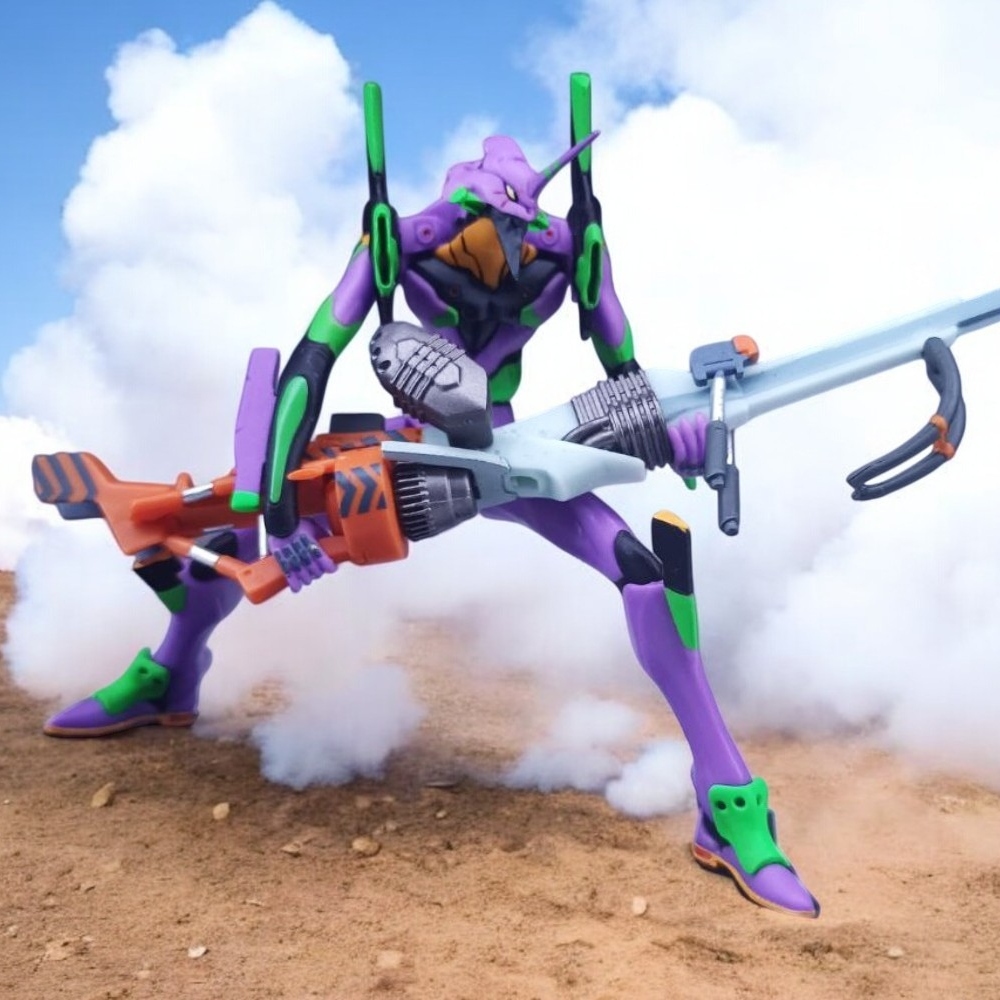 SEGA EVANGELION HG FIGURE EVA-01 vs 6th ANGEL Vol. 2 | Shopee Malaysia