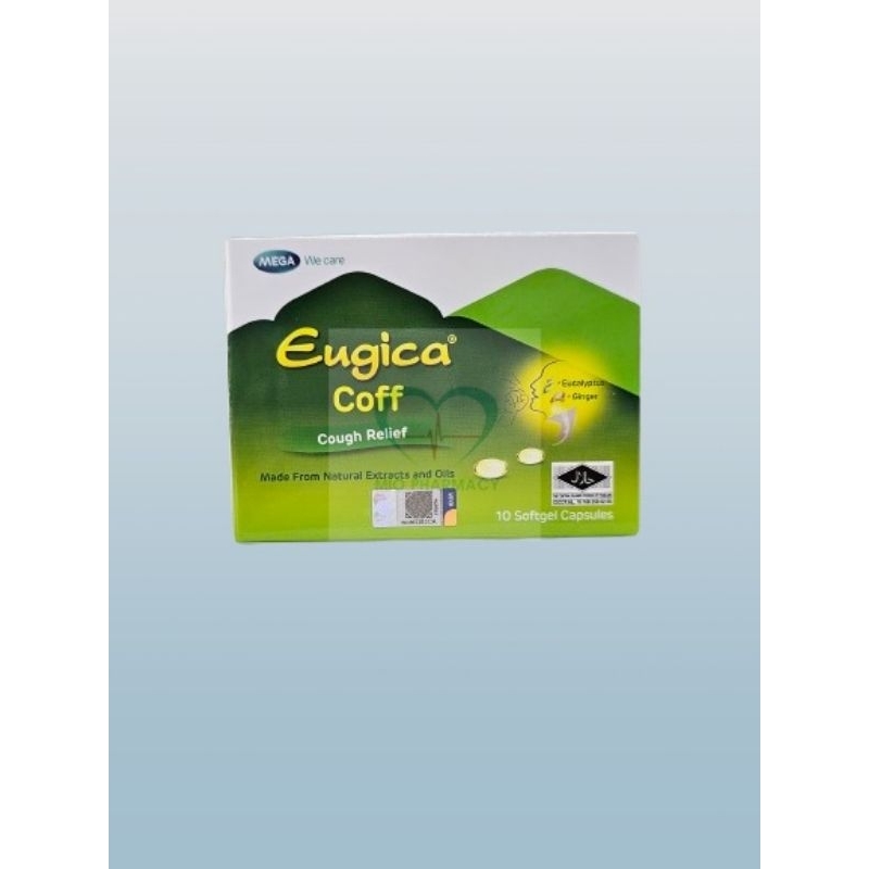 MEGA EUGICA COFF COUGH RELIEF 10 SOFTGEL CAPSULES | Shopee Malaysia