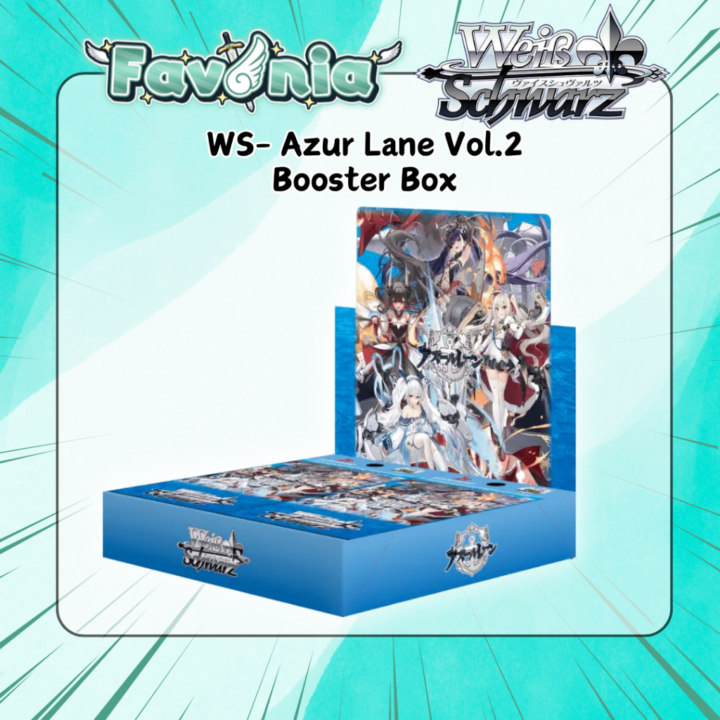 WS | Weiss Schwarz JP | Azur Lane Vol. 2 | Booster Box | Japanese | WSTCG | Shopee Malaysia