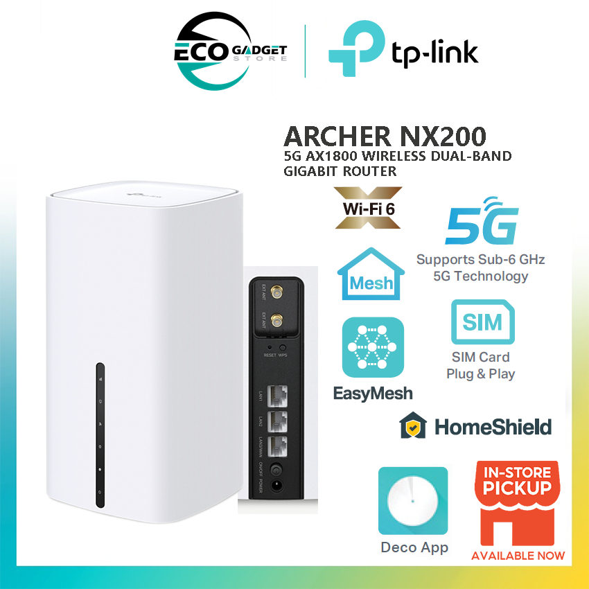 TP-Link Archer NX200 5G AX1800 Wireless Dual-Band Gigabit Router | Shopee Malaysia