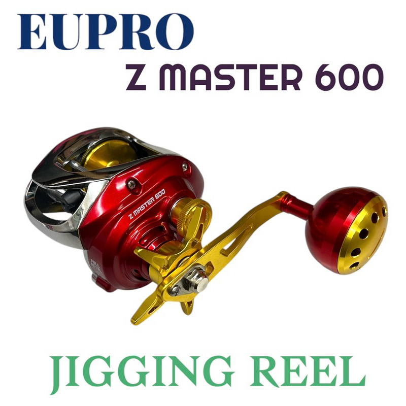 EUPRO Z600 Z MASTER 600 FULL METAL BODY JIGGING FISHING REEL | Shopee ...