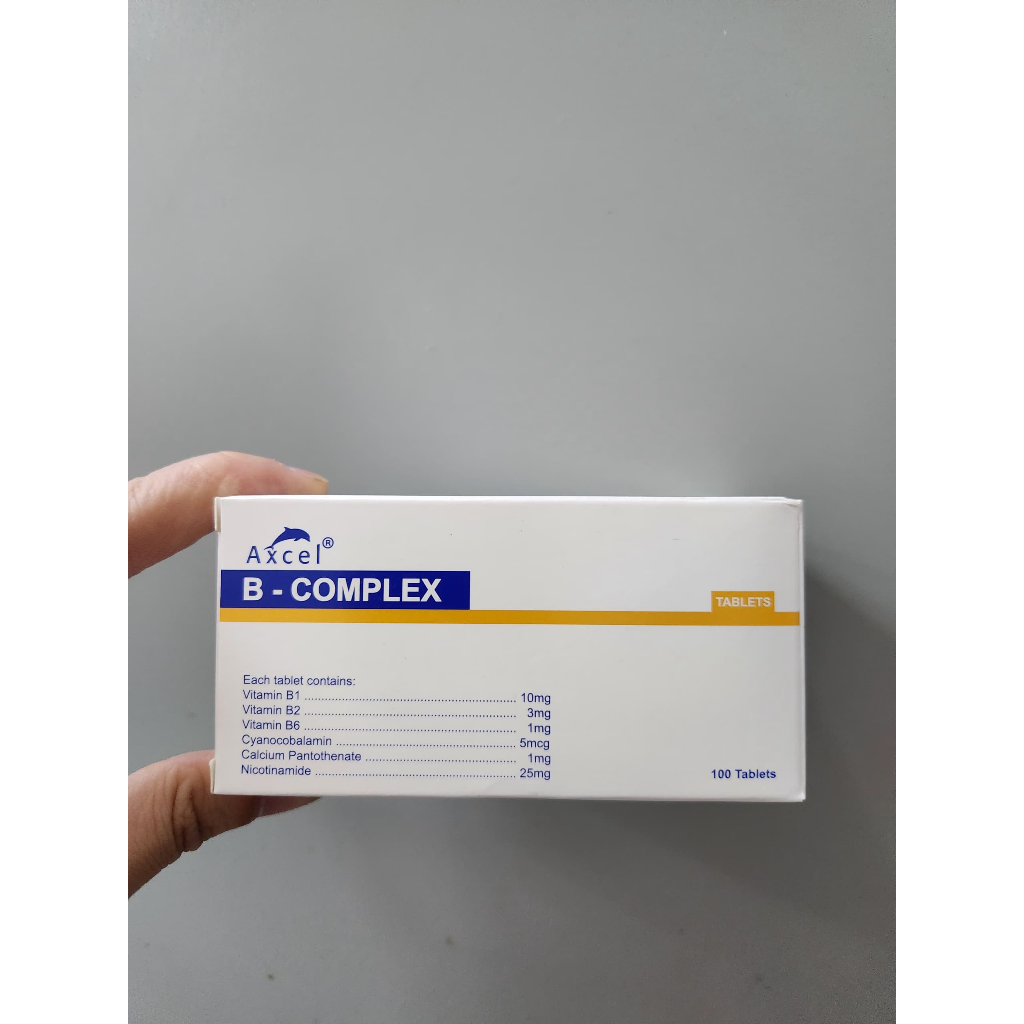 AXCEL B-COMPLEX TAB 10STP/BOX | Shopee Malaysia