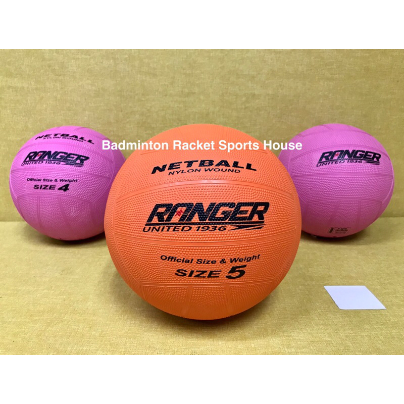 Ranger Netball Size 4 & 5 Bola Jaring Made In Thailand 🇹🇭 QUALITY GOOD ...