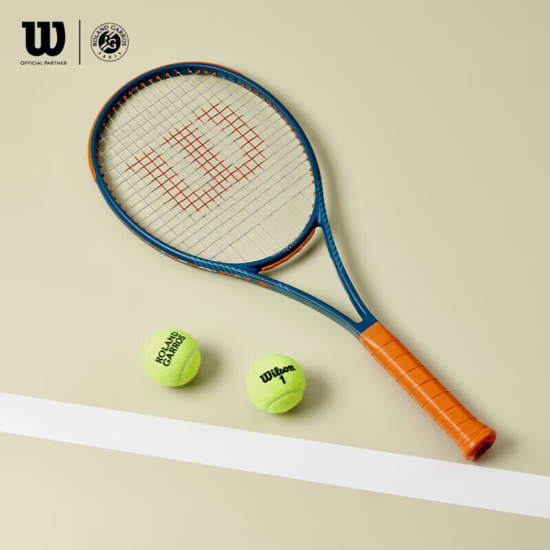 Wilson Blade 98 (16X19) V9 Roland Garros Performance Tennis Racket ...