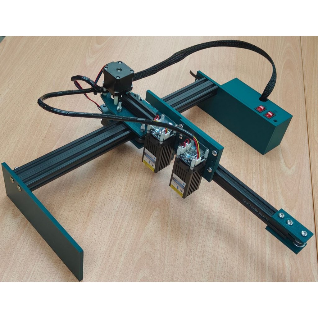Twin Laser Craft Machine - TwinCraM (Dual laser modules focusing on ...