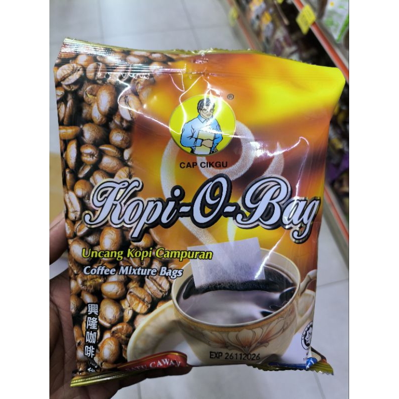Kopi O bag coffee mixture bags 8 PCs kopi cikgu | Shopee Malaysia