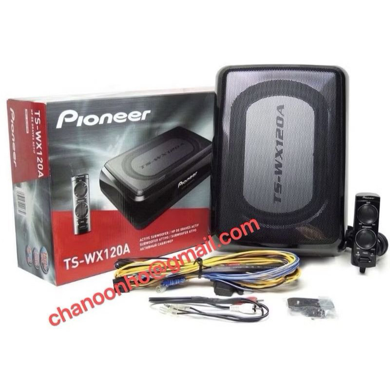 PIONEER TS-WX120A 150W POWERFUL AMPLIFIER ACTIVE SUBWOOFER ONLY | Shopee Malaysia