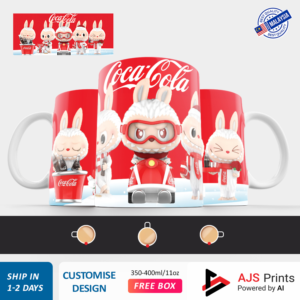 (READY STOCK) POP MART Coca Cola Labubu Limited Edition 2025 COFFEE Mug ...