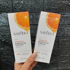 Sadoer Vitamin C Brightening Facial Cleanser 100gm | Shopee Malaysia