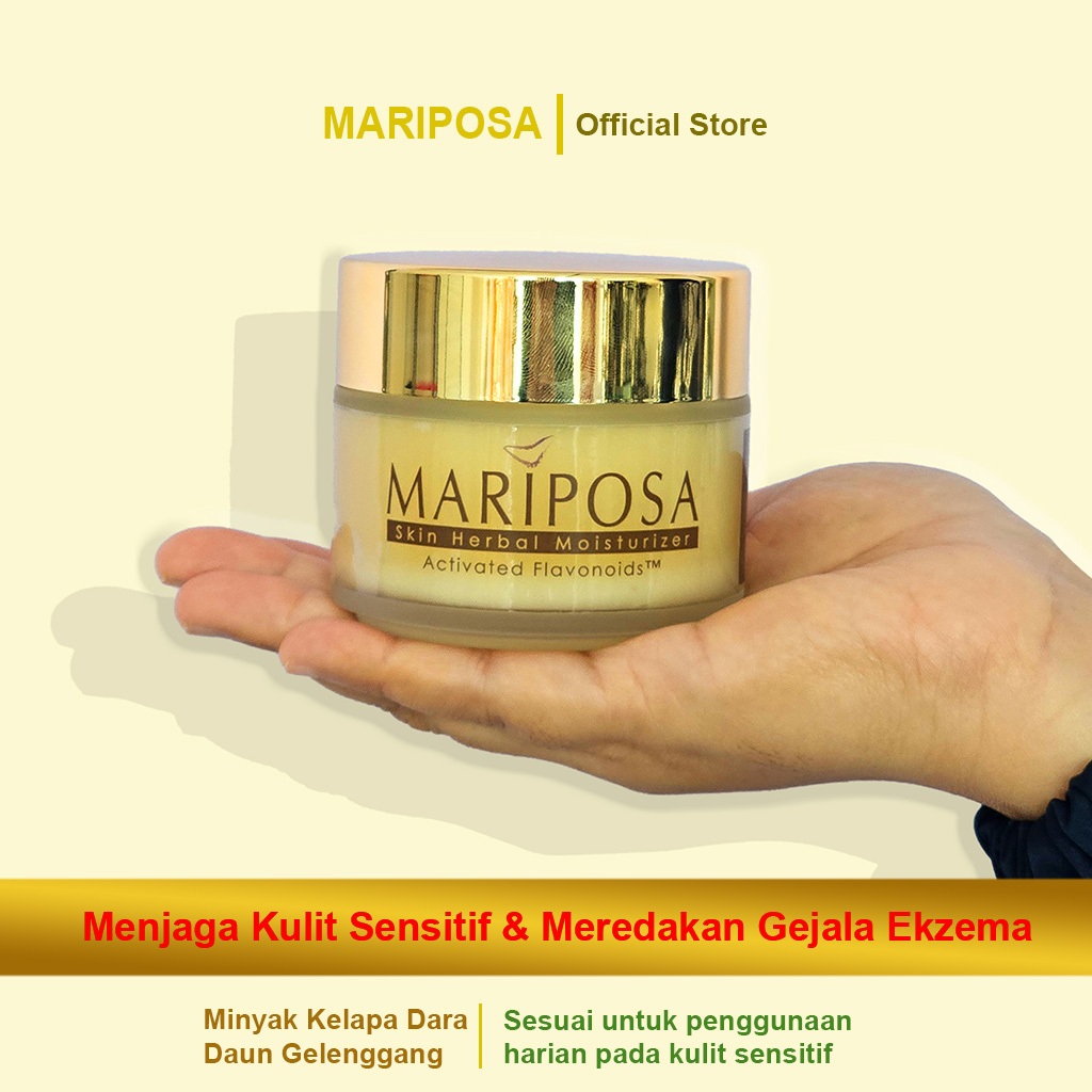 🔥Krim Organik🔥MARIPOSA Krim Ekzema, Krim Gatal, Kulit Ruam, Melecur ...