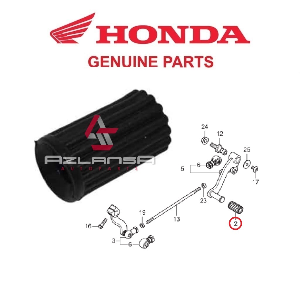 Rubber Gear Change Pedal ( 24705-K64-N00 ) CBR250RR 💯 Honda Original ...