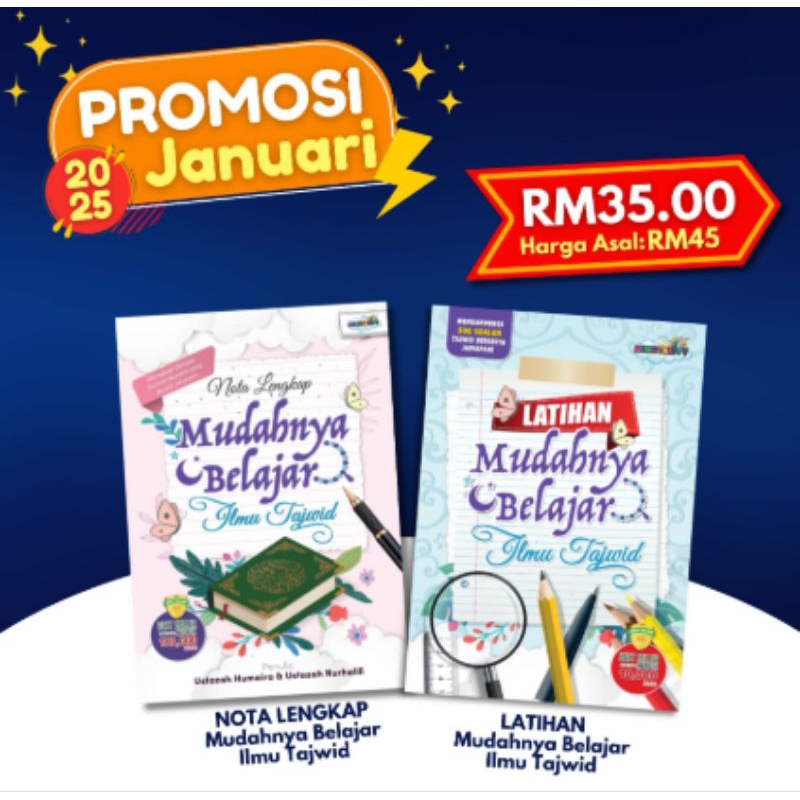 [PROMOSI] Buku Nota Tajwid Nota Lengkap Mudahnya Belajar Ilmu Tajwid ...