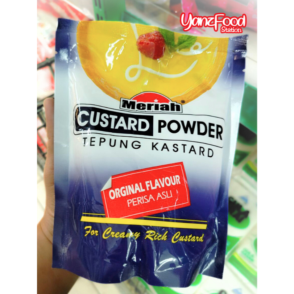 MERIAH Custard Powder Tepung Kastard Original Flavour Perisa Asli For ...