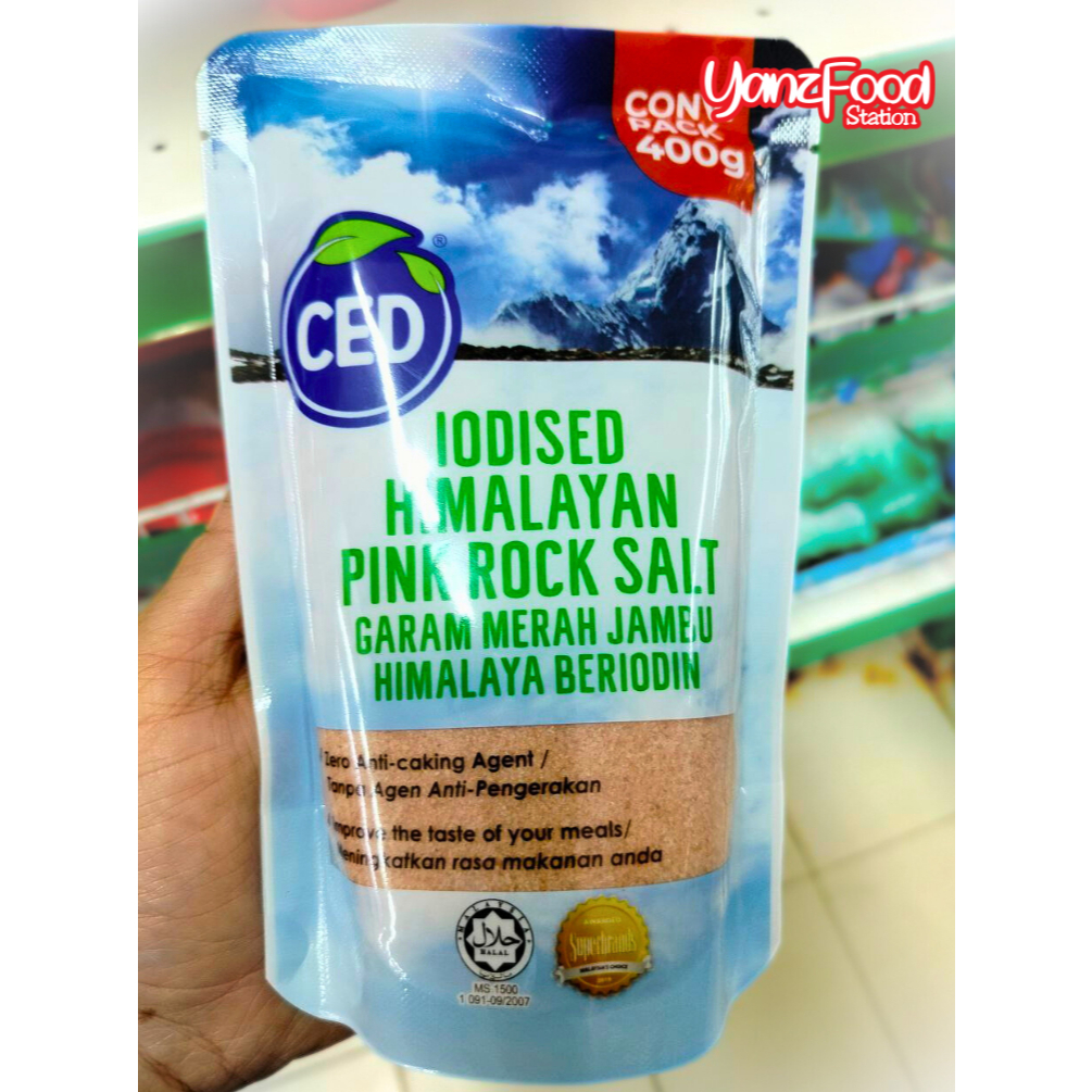CED Iodised Himalayan Pink Rock Salt Garam Merah Jambu Himalaya ...