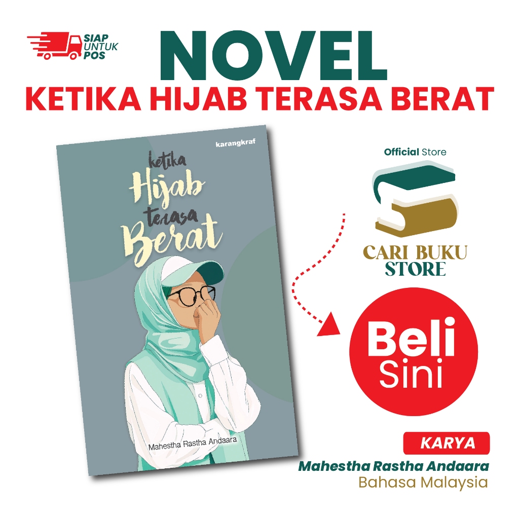 Novel ketika hijab terasa berat - mahestha rastha andaara | Shopee Malaysia