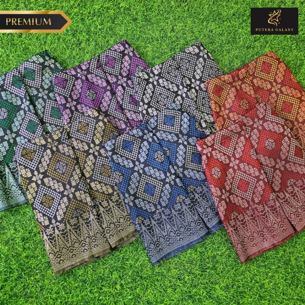 Samping Songket Budak Premium Royal Saiz XS hingga XL | Siap Jahit ...