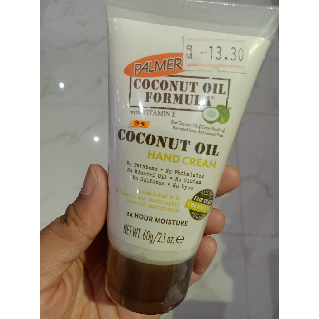 Palmer's Coconut Oil Formula Hand Cream 60g | Shopee Malaysia