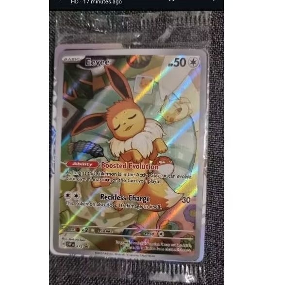 Eevee Prismatic Evolution Eevee promo card | Shopee Malaysia