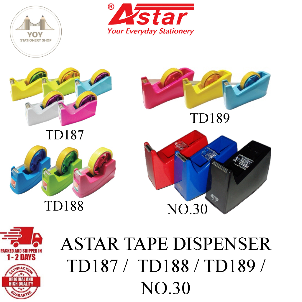ASTAR TAPE DISPENSER TD187 / ASTAR TD187 TD188 TD189 /NO.30 (READY ...