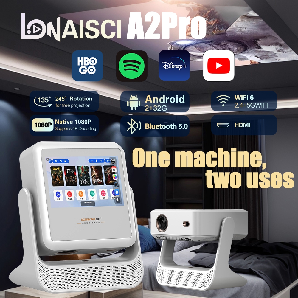 High-end 4K projector A2Pro U-HD 1080P Auto Focus / keystone correction ...