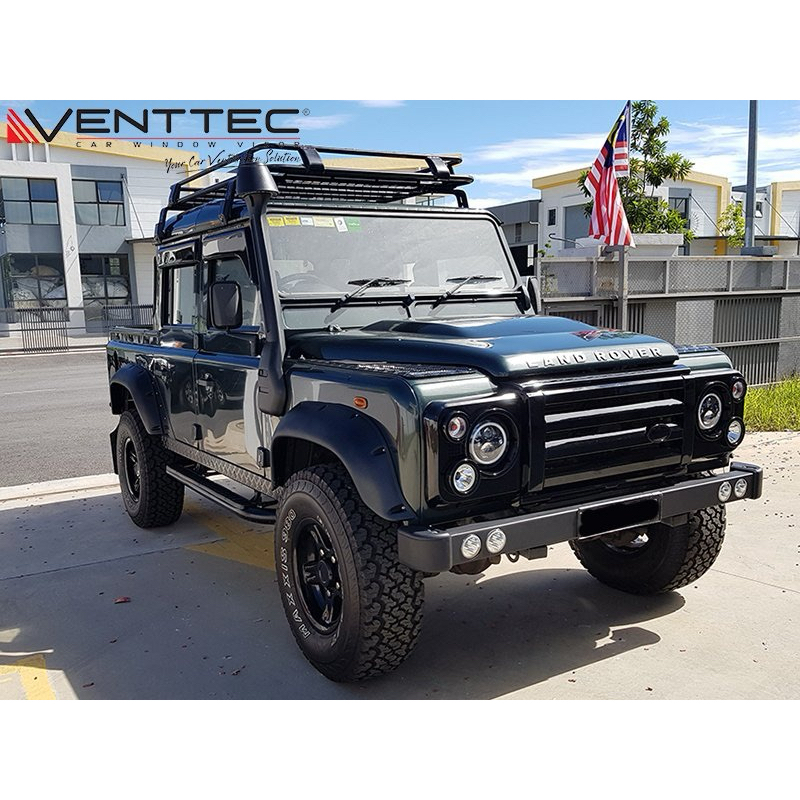 Land Rover Defender 110 1983-2016 Venttec Door Visor (MADE IN MALAYSIA ...