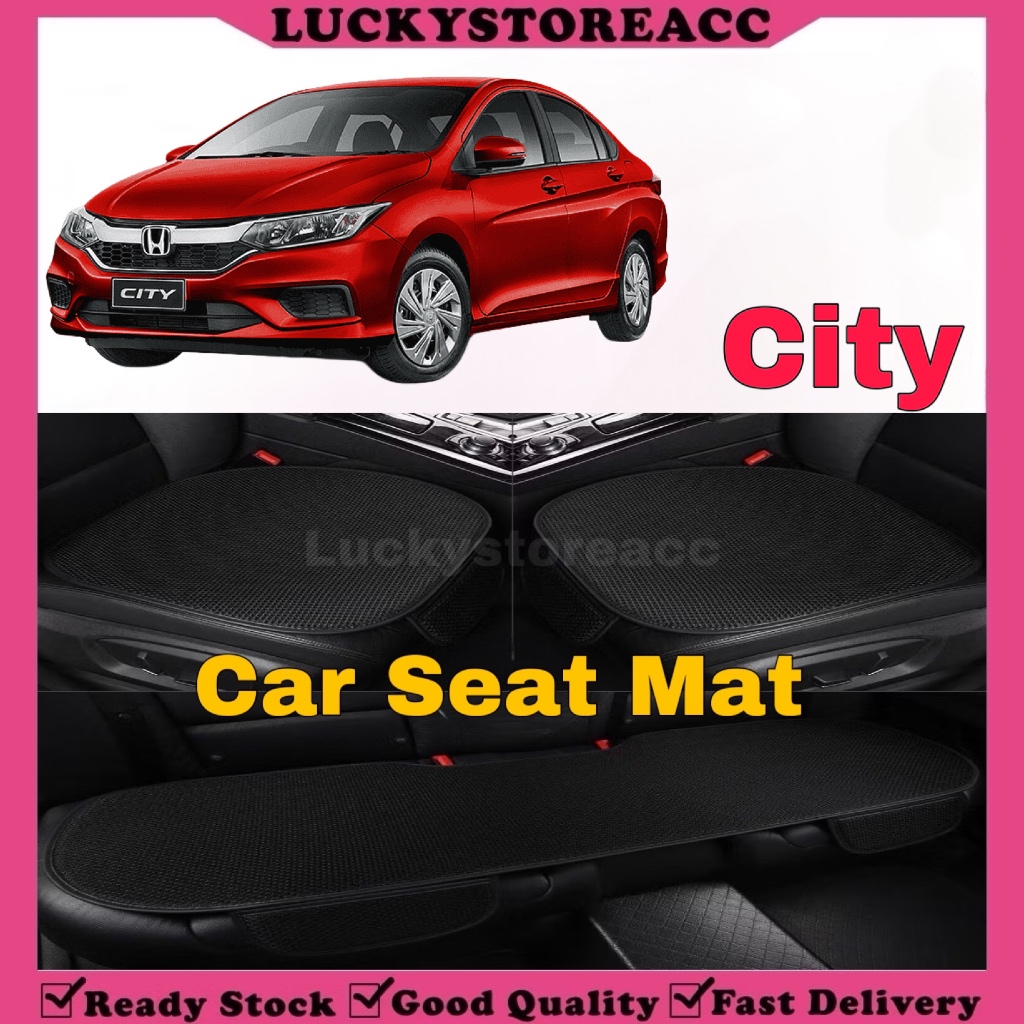 Honda City Full Set 3pcs Ice Silk Cool Car Accessories Seat Covers ...