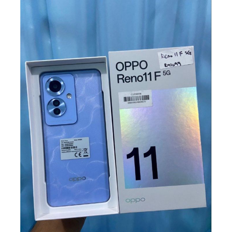 Oppo Reno 11F Ocean Blue 5G | Shopee Malaysia