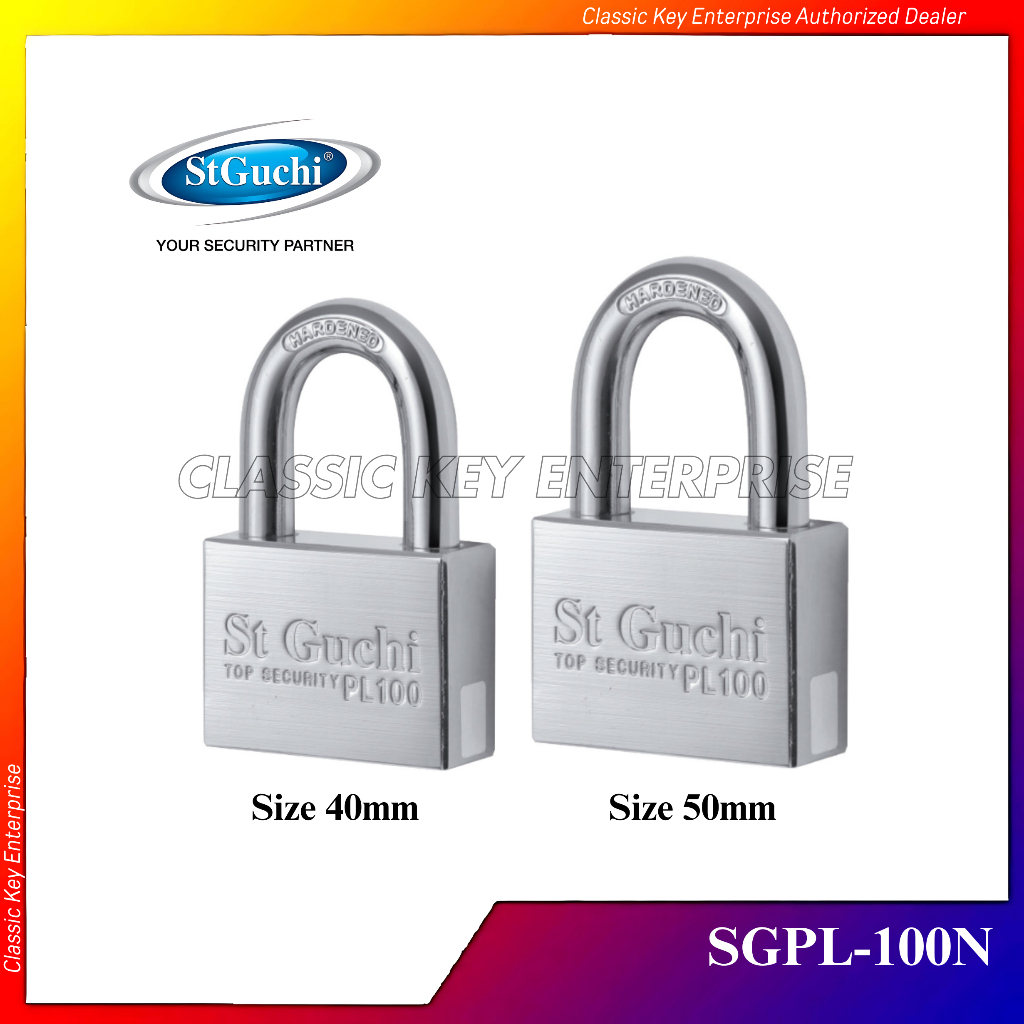 St Guchi Padlock Model SGPL-100N SIRIM APPROVED - Mangga Kunci Rumah ...