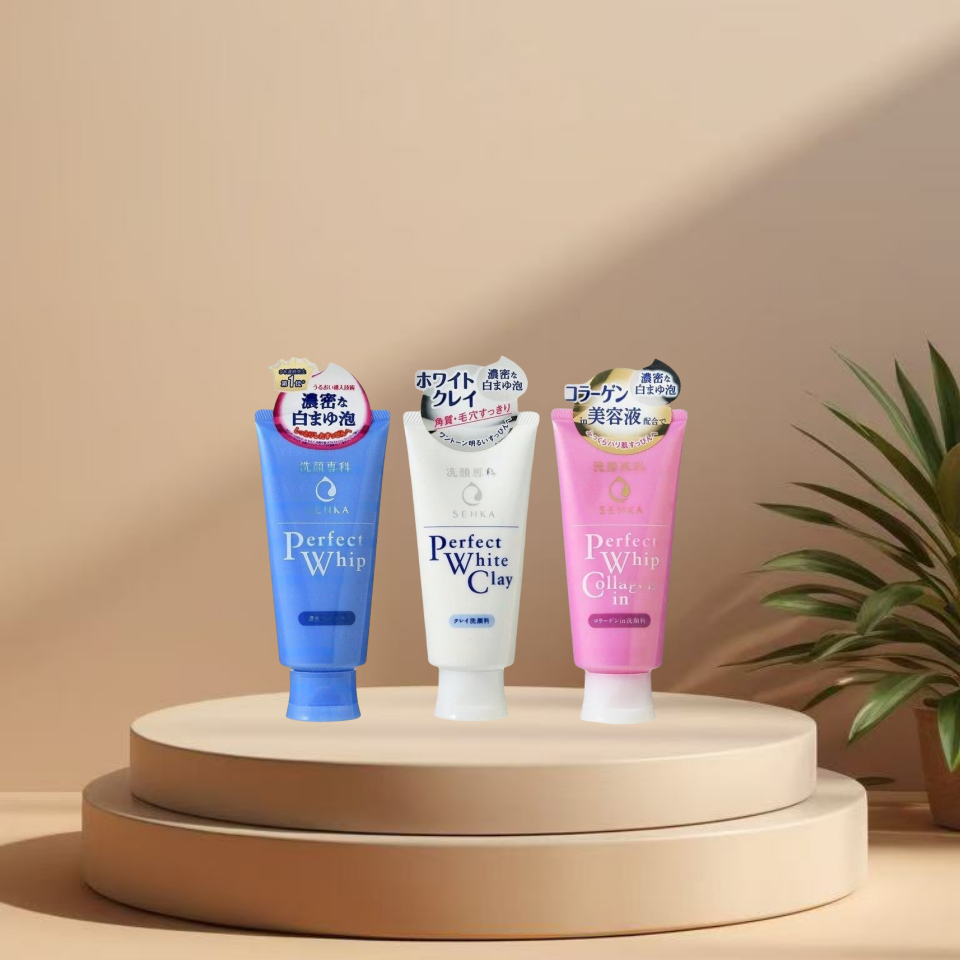 Japan Senka Perfect Whip Face Cleanser 120g | Shopee Malaysia