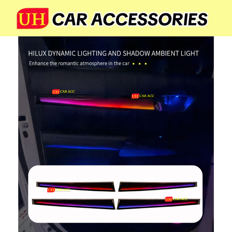 TOYOTA HILUX REVO ROCCO ROGUE 2016 - 2025 LED INTERIOR AMBIENT LIGHT ...