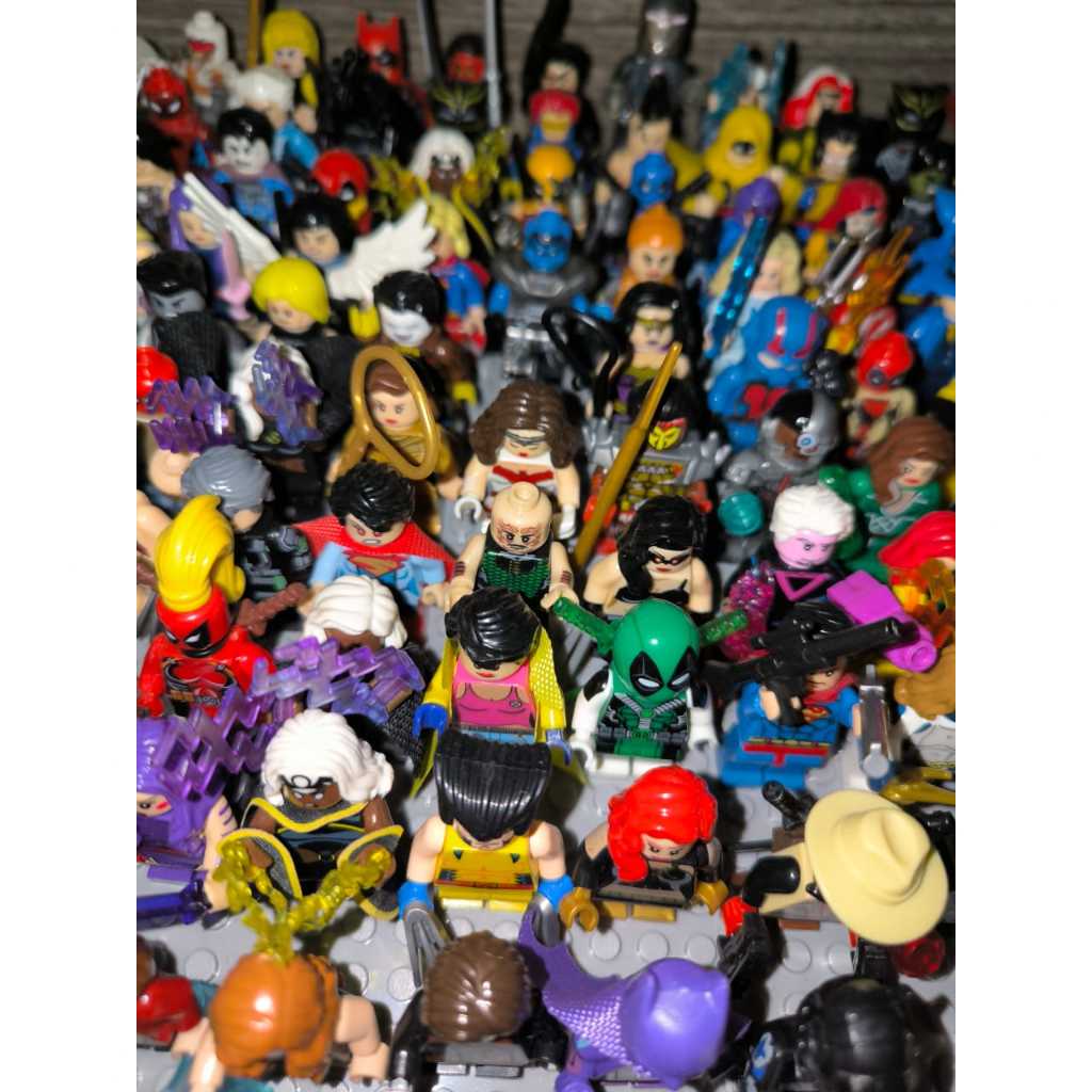 Bootleg Minifigures Dc&Marvels Superheroes | Shopee Malaysia