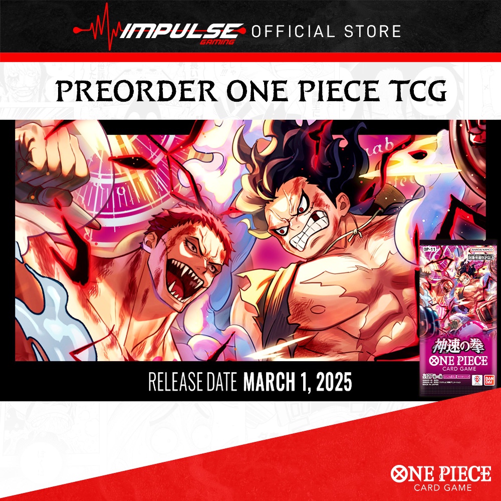 [PREORDER] One Piece TCG [JAPAN VERSION] - Booster Box / Case OP11 ...