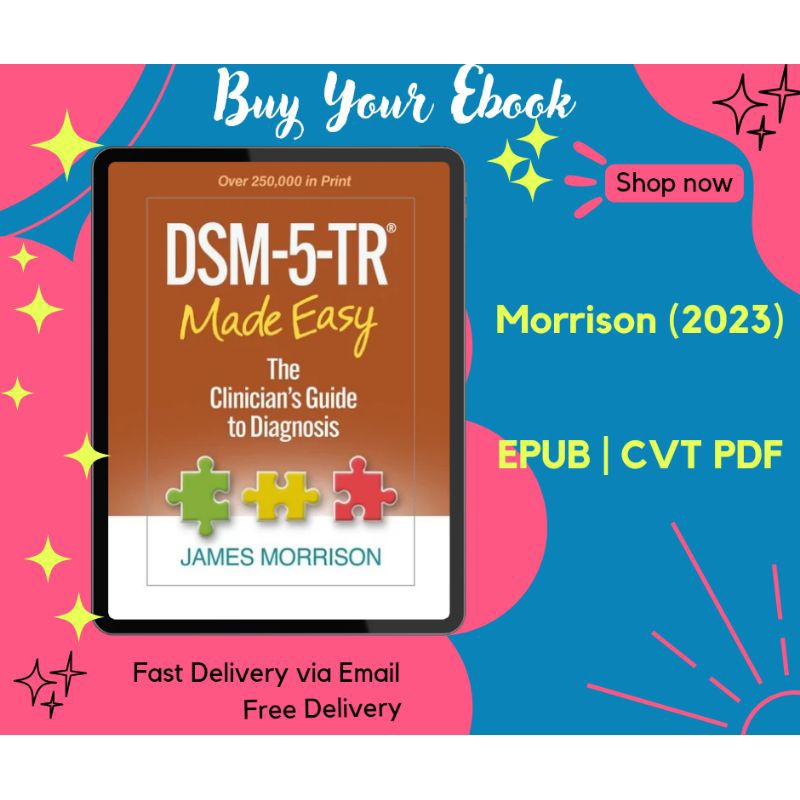 DSM-5-TR Made Easy: The Clinicians Guide to Diagnosis (2023) | Shopee ...
