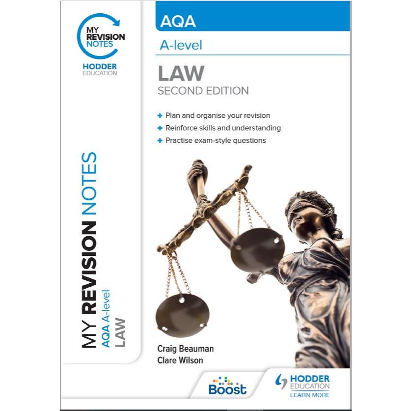 My Revision Notes AQA A-Level Law, Second Edition | Shopee Malaysia