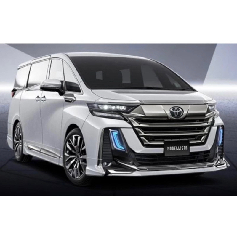 Toyota Vellfire AH40 Fullset Modellista PP Bodykit AGH40 Skirting Body ...